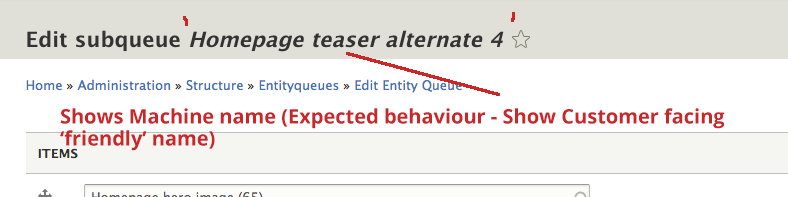 Subqueue labels are not kept in sync with their queue label for simple queues [#2987710 ...
